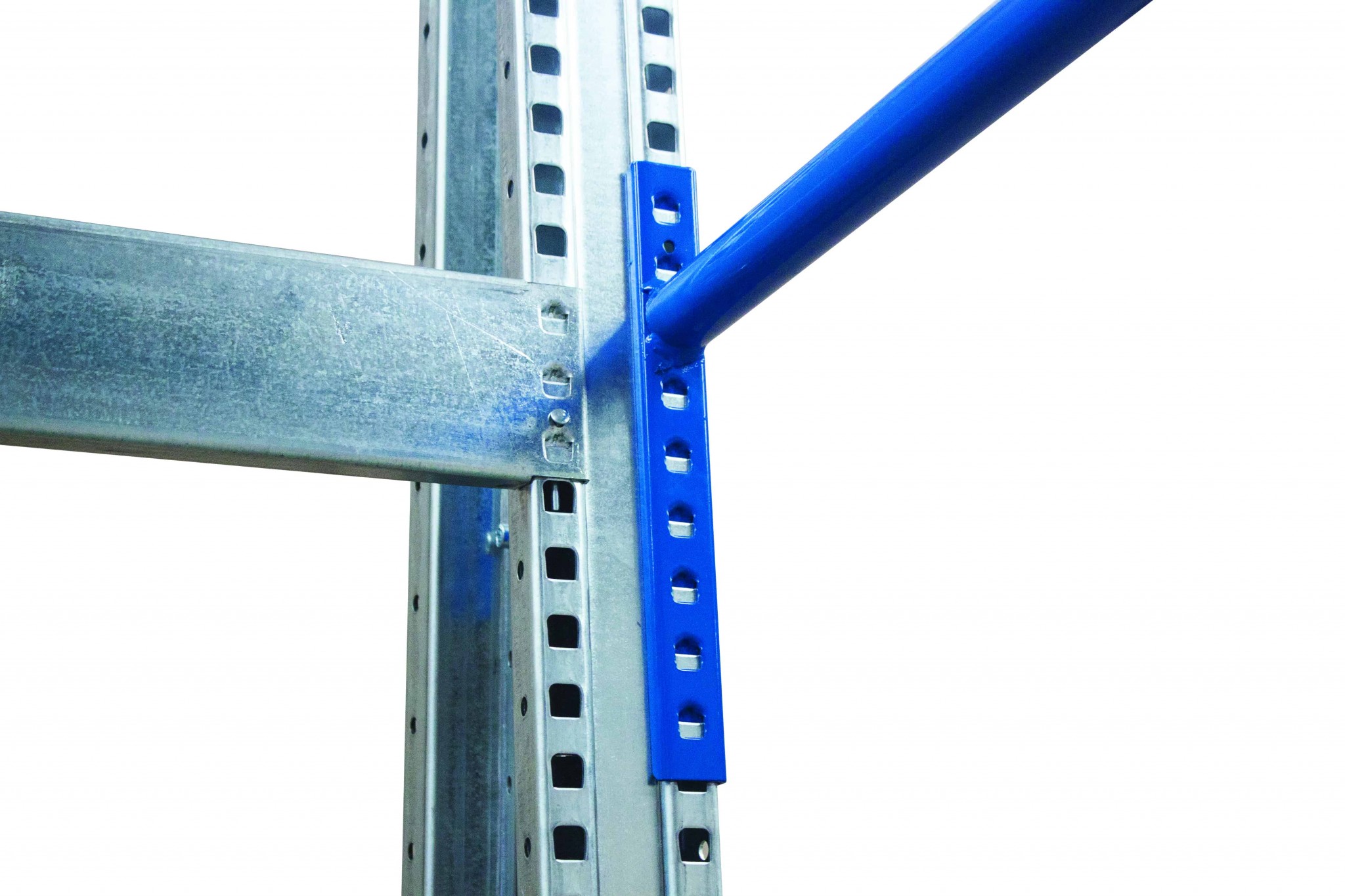 Vertical rack for long awkward item storage