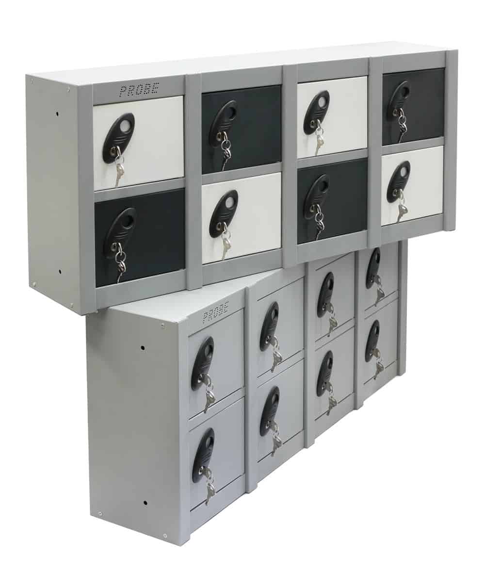 Mini Box Lockers (8 Door) steel secure storage