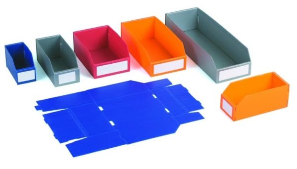 K Bins polypropylene bins flat-pack storage