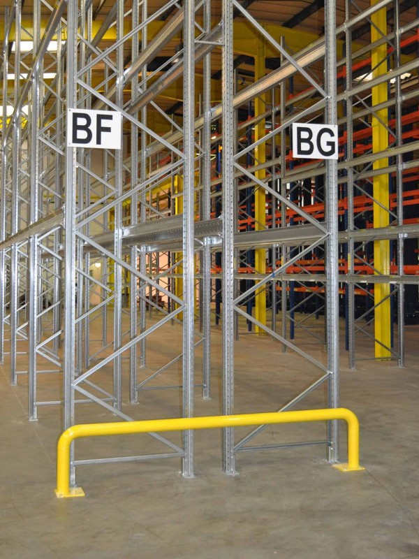 Rack End Tube Barrier - Racking 365
