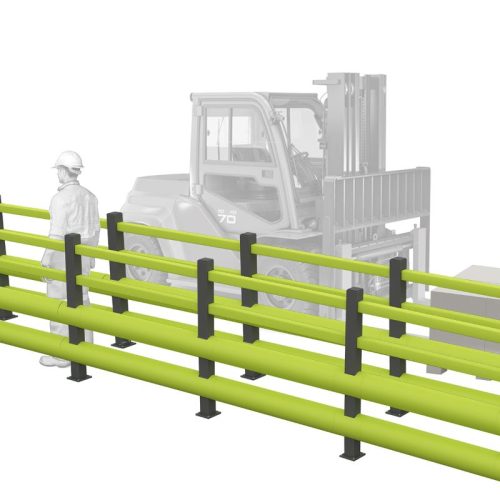 Rack Group Pedestrian Barrier - Racking 365