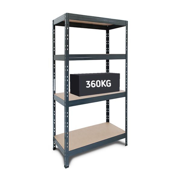 Heavy Duty Shelving 360kg UDL 1800 x 900 x 450